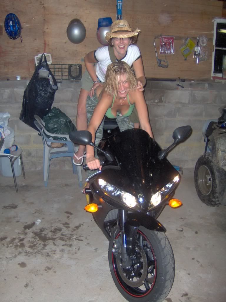 Carrie Riding My R1 With Happy Passenger Photo By Highside05 Photobucket
